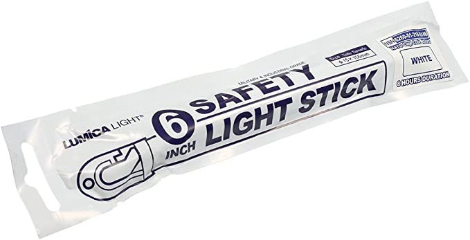 Cyalume 6” White Light Stick