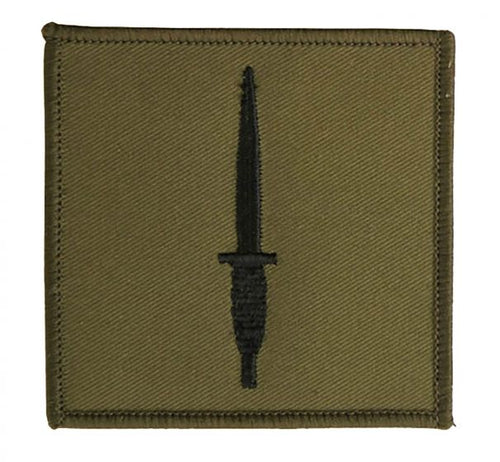 3 Commando Brigade Tactical Recognition Flash Olive Green (PAIR)